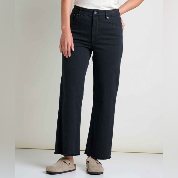 Toad&Co | Jeans | Toadco Balsam Seeded Cutoff Ankle Pants In Washed ...